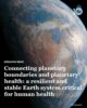 New Commentary Connecting Planetary Boundaries and Planetary Health ...